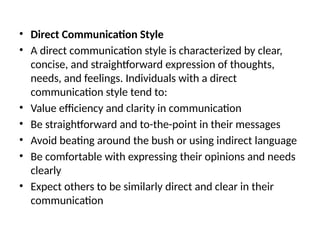 Communication Styles 1.pptx in communication skill | PPT