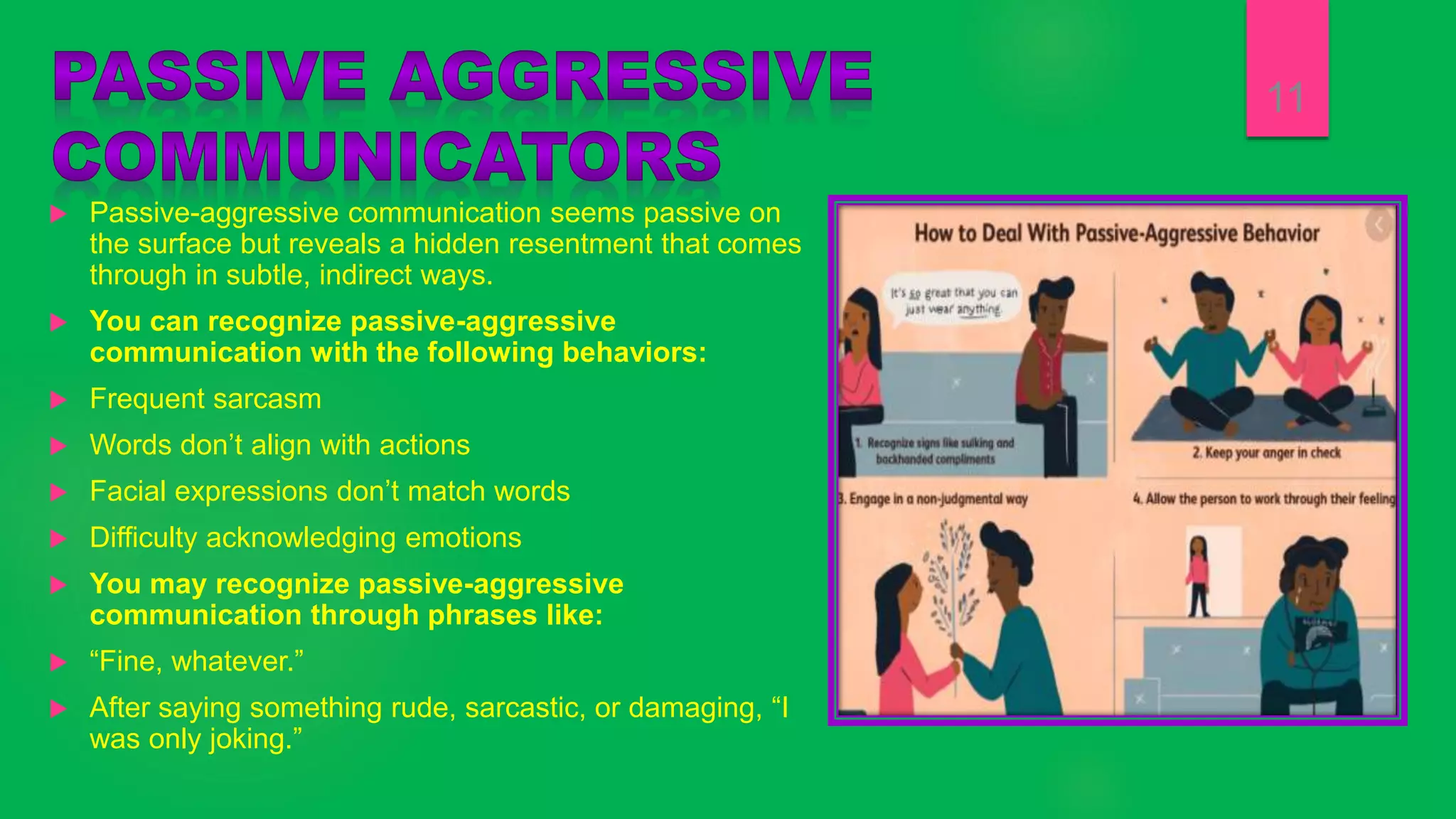 Communication styles matrix | PPTX