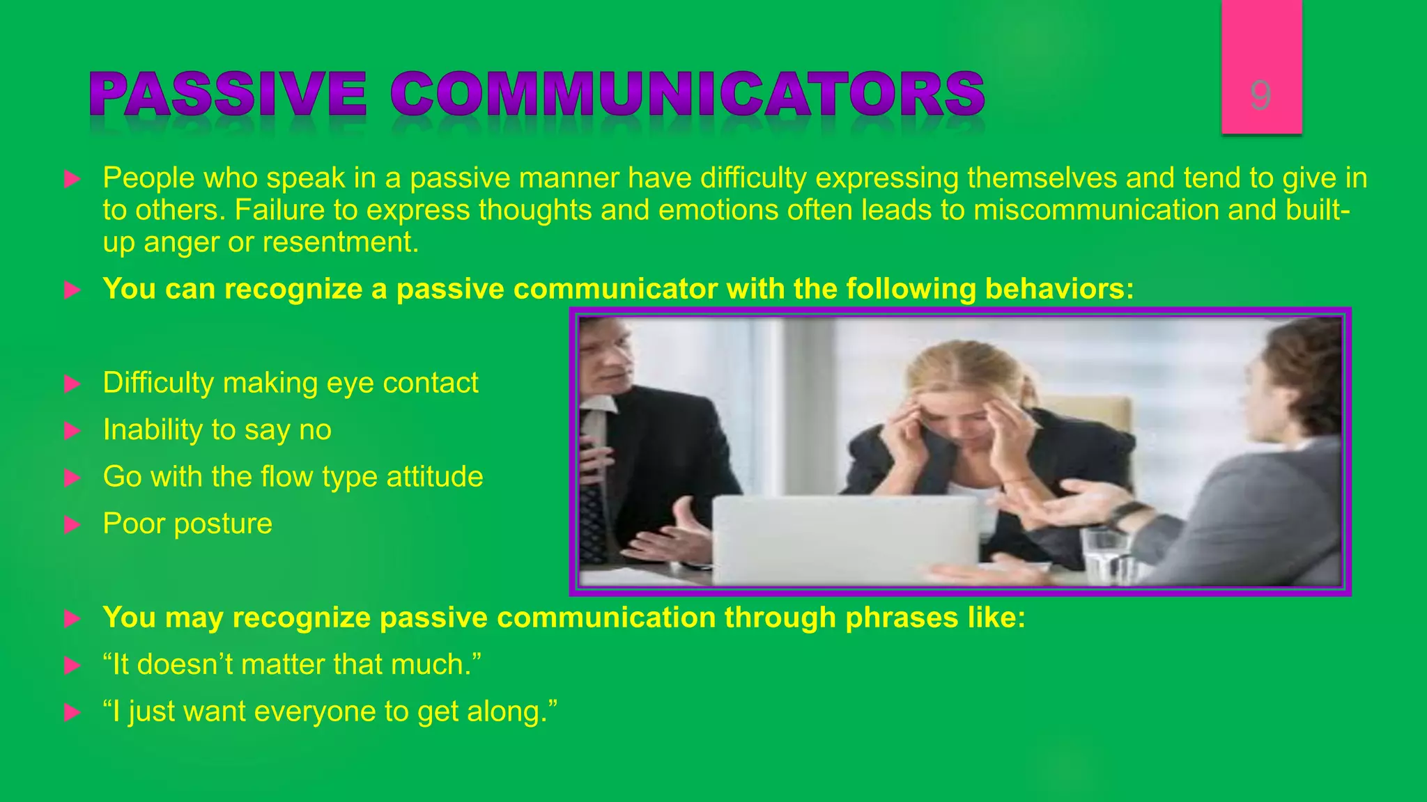 Communication styles matrix | PPTX