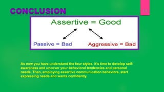 Communication styles matrix | PPTX