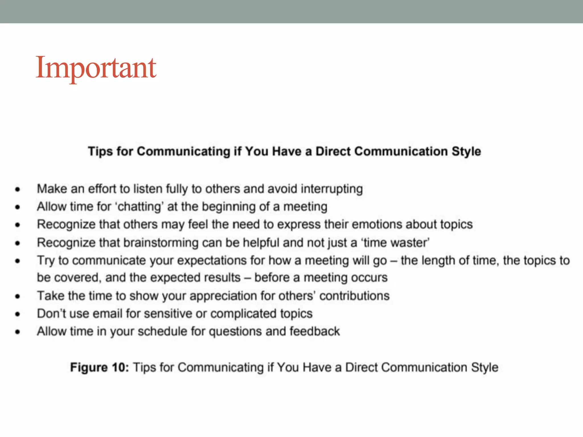 Communication Styles Matrix | PPTX