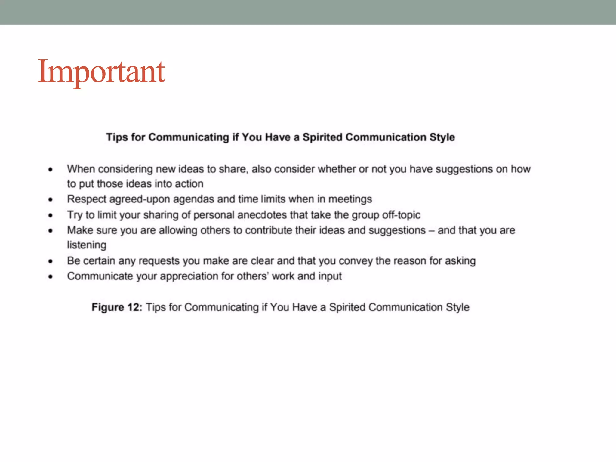 Communication Styles Matrix | PPTX