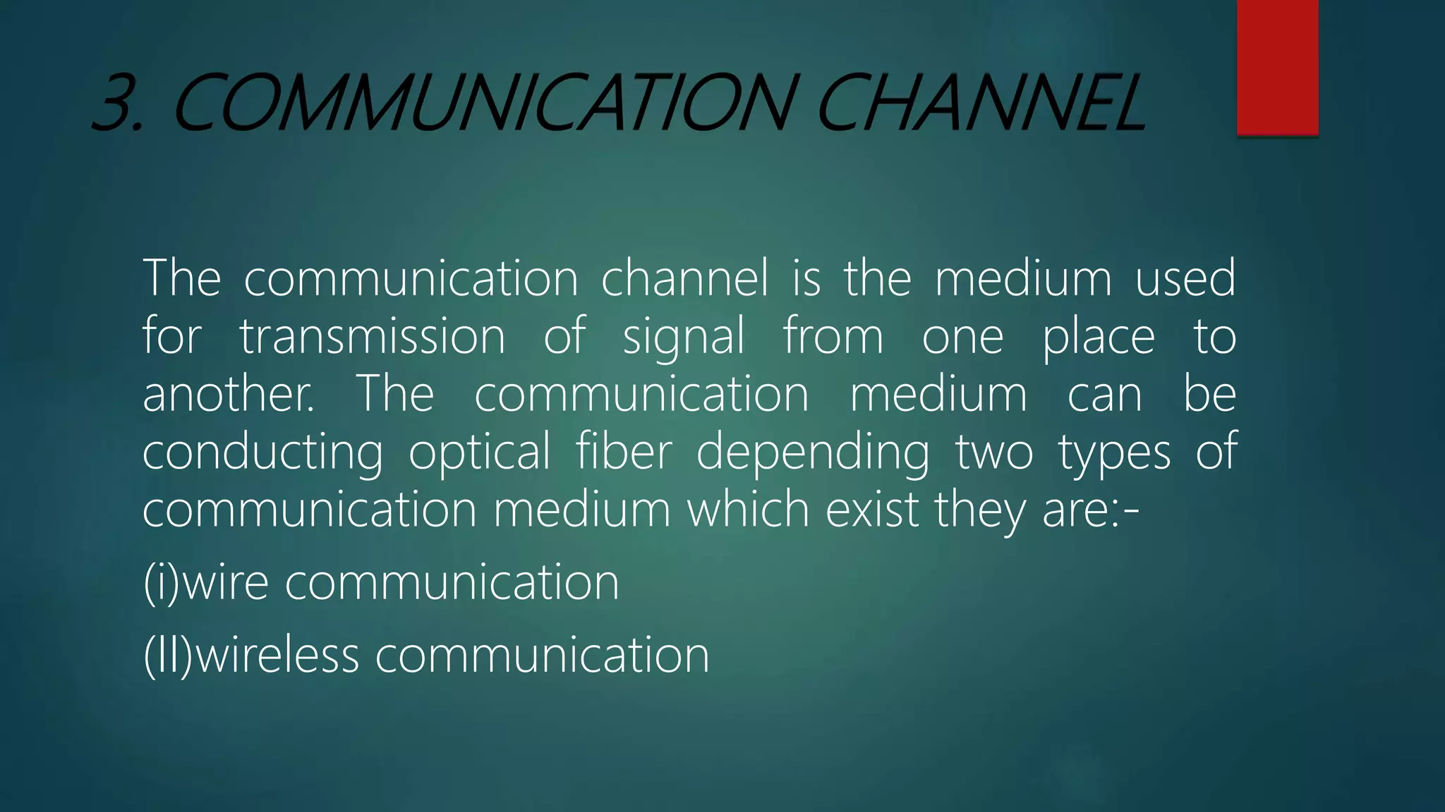 Communication system | PPTX