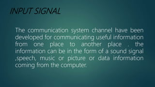 Communication system | PPTX