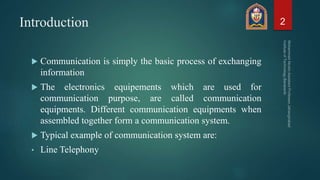 Communication system | PPTX
