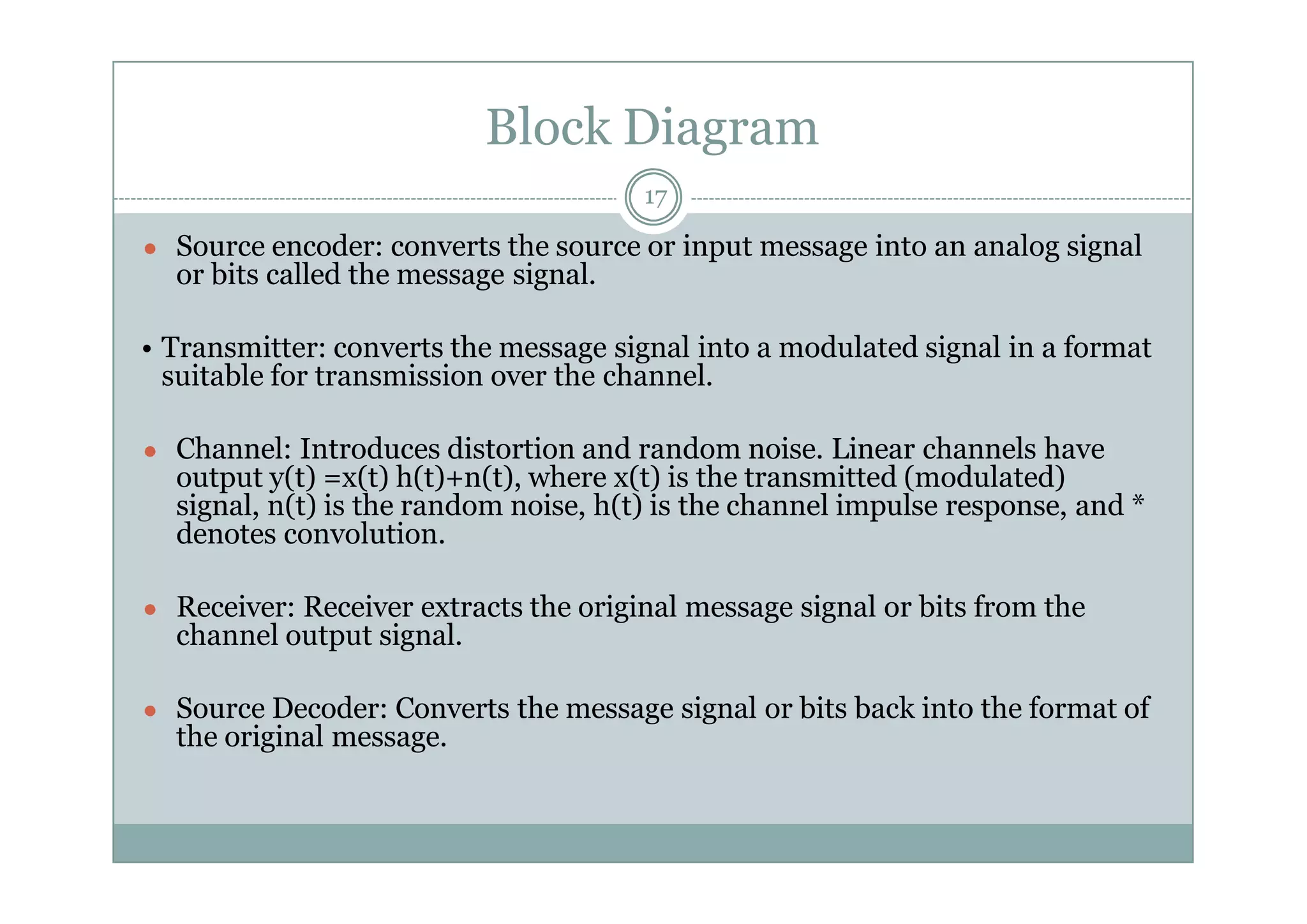 Communication system | PPT