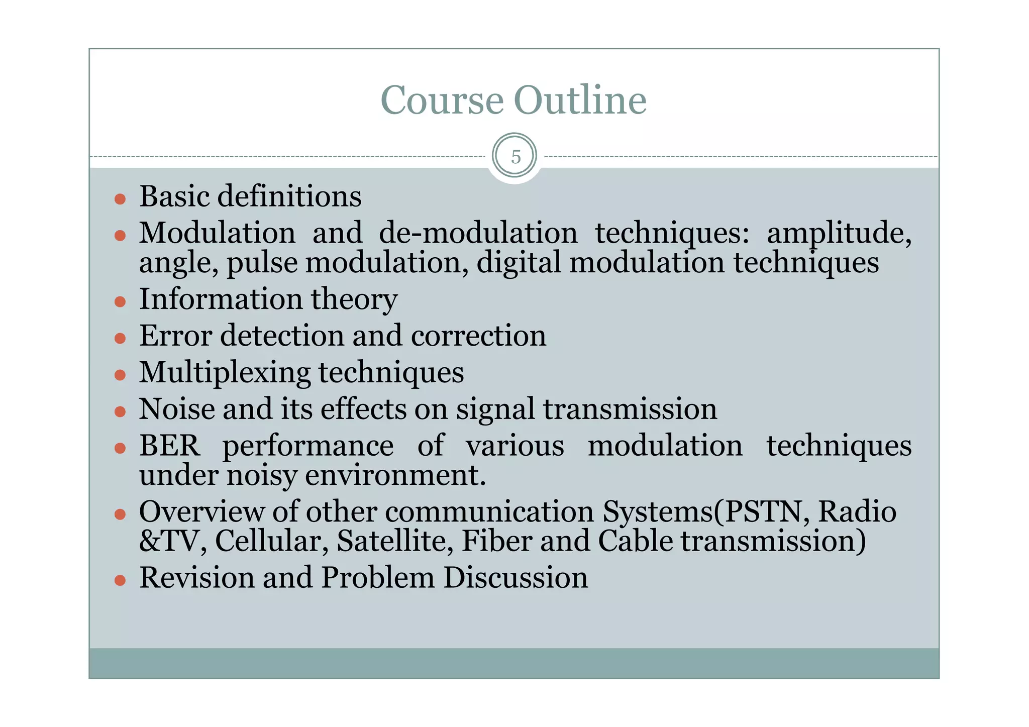 Communication system | PPT