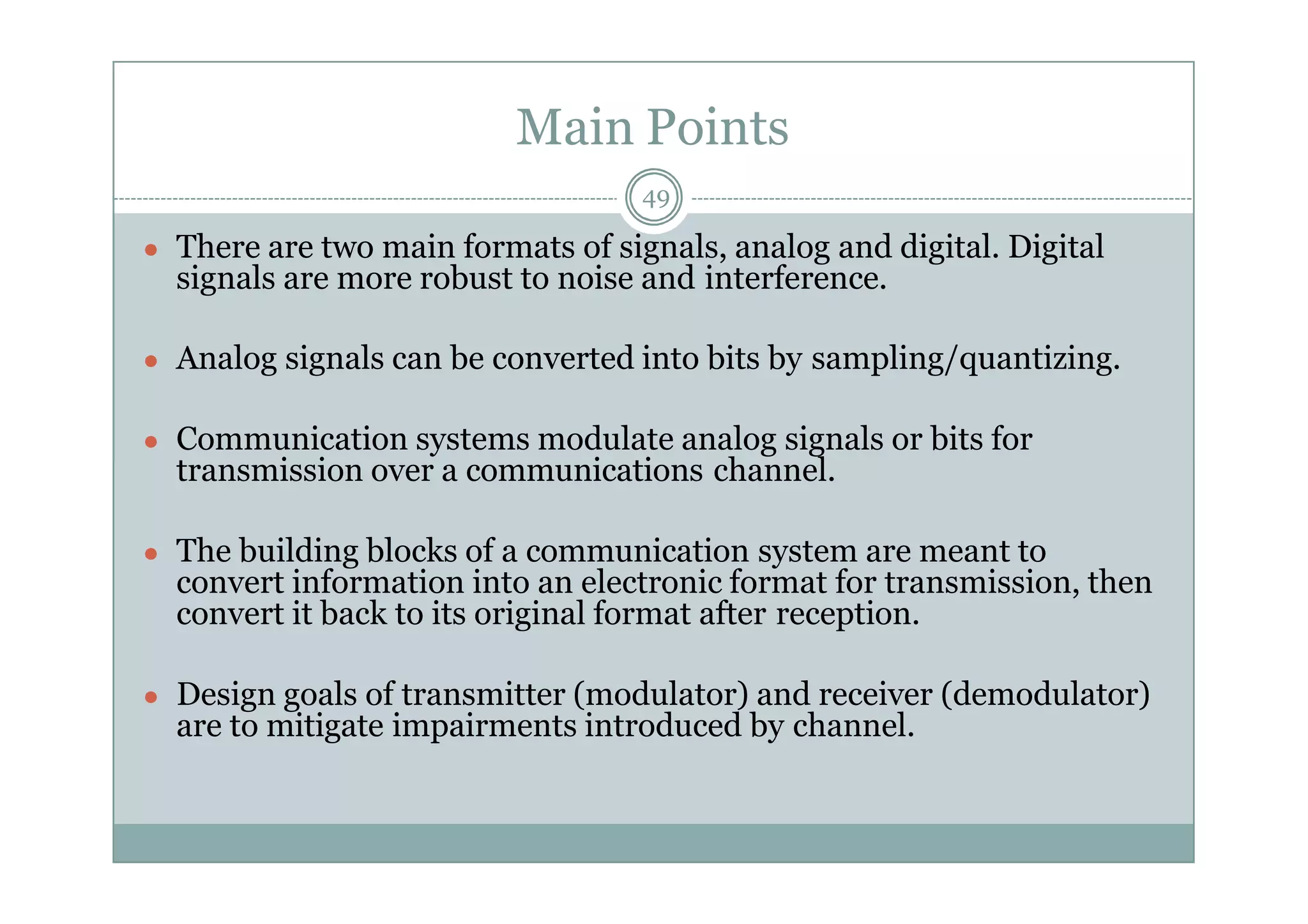 Communication system | PPT