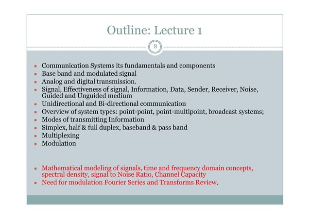 Communication system | PPT