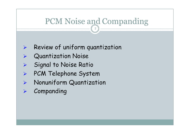 Communication system lec5 | PPT