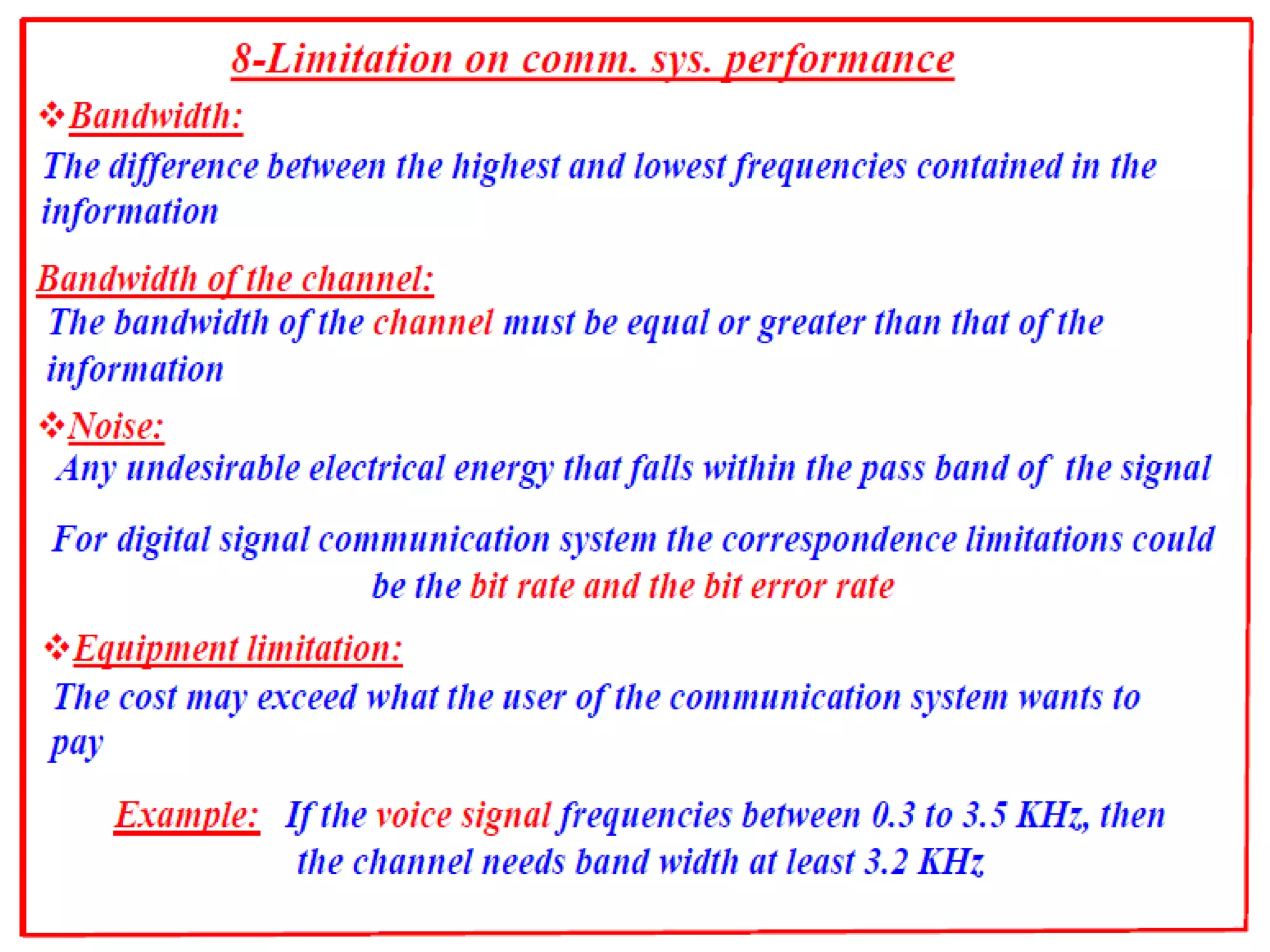 Communication System 1 Chapter 1 Ppt Pptx