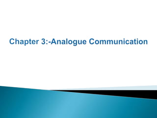 Communication system 1 chapter 3 - part 1 | PPTX