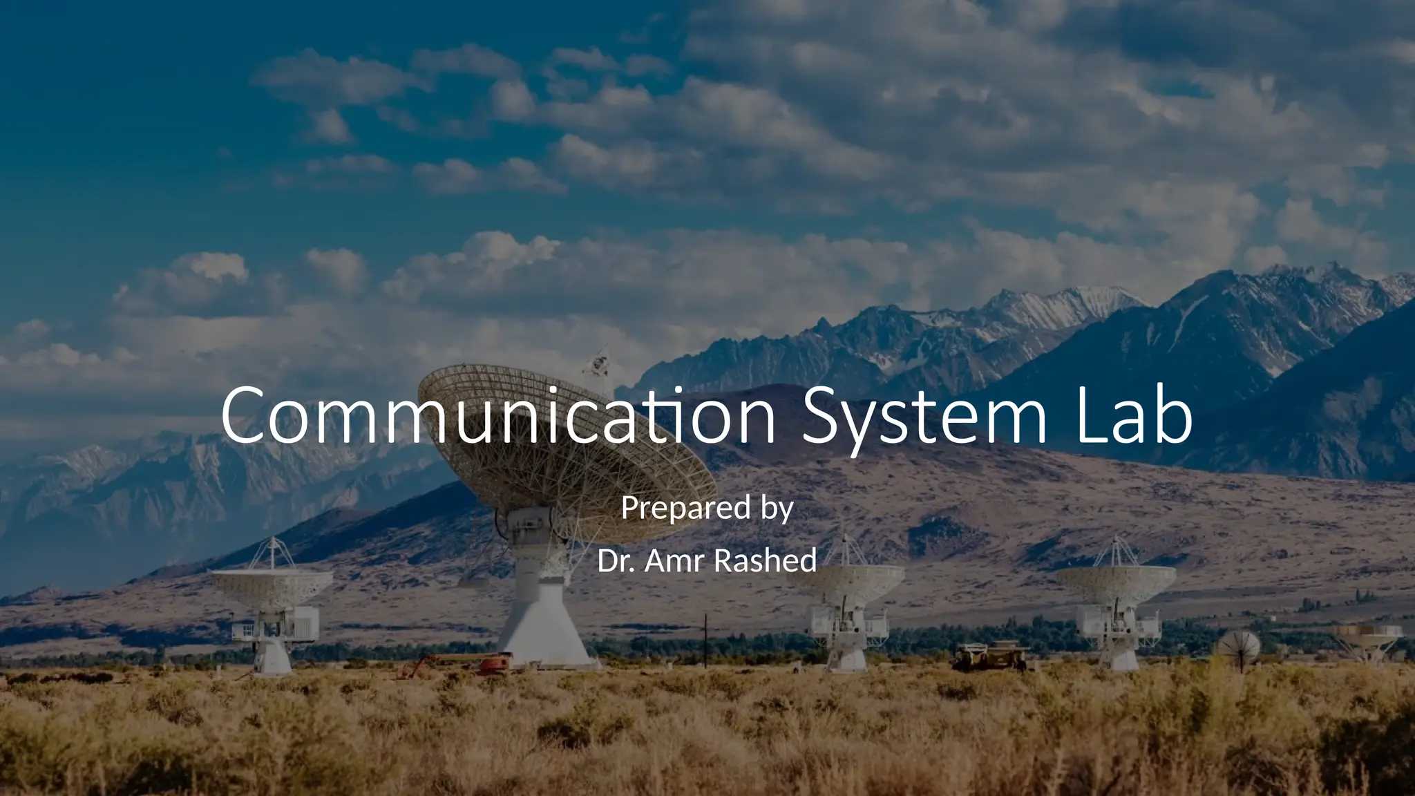 Introduction to analog communication system | PPT
