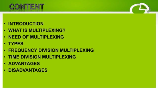 FDM AND TDM (multiplexing)-Communication system ppt | PPTX