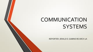 COMMUNICATION SYSTEMS.pdf | Computer Networking | Computing