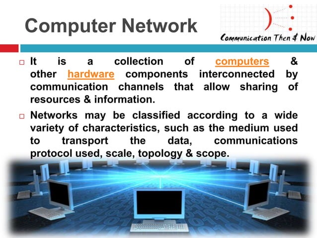Communication then & now | PPTX