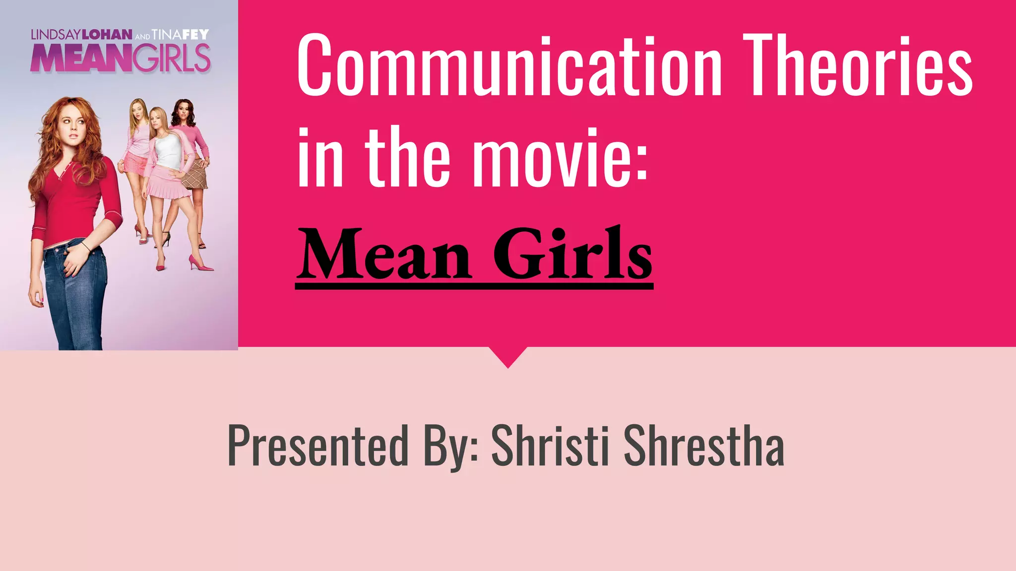Communication Theories - Mean Girls - Shristi Shrestha.pdf