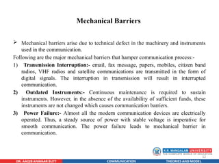 Berlos Model of Communication used in Public speaking and communication ...