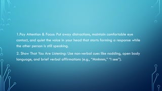 Comprehensive Communication Skills: Models, Theories, and Listening ...