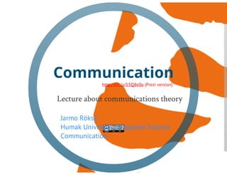 Communication Theory | PDF | Science