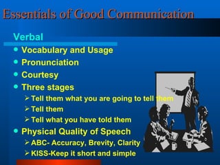 Communication The Rationale V1 | PPT