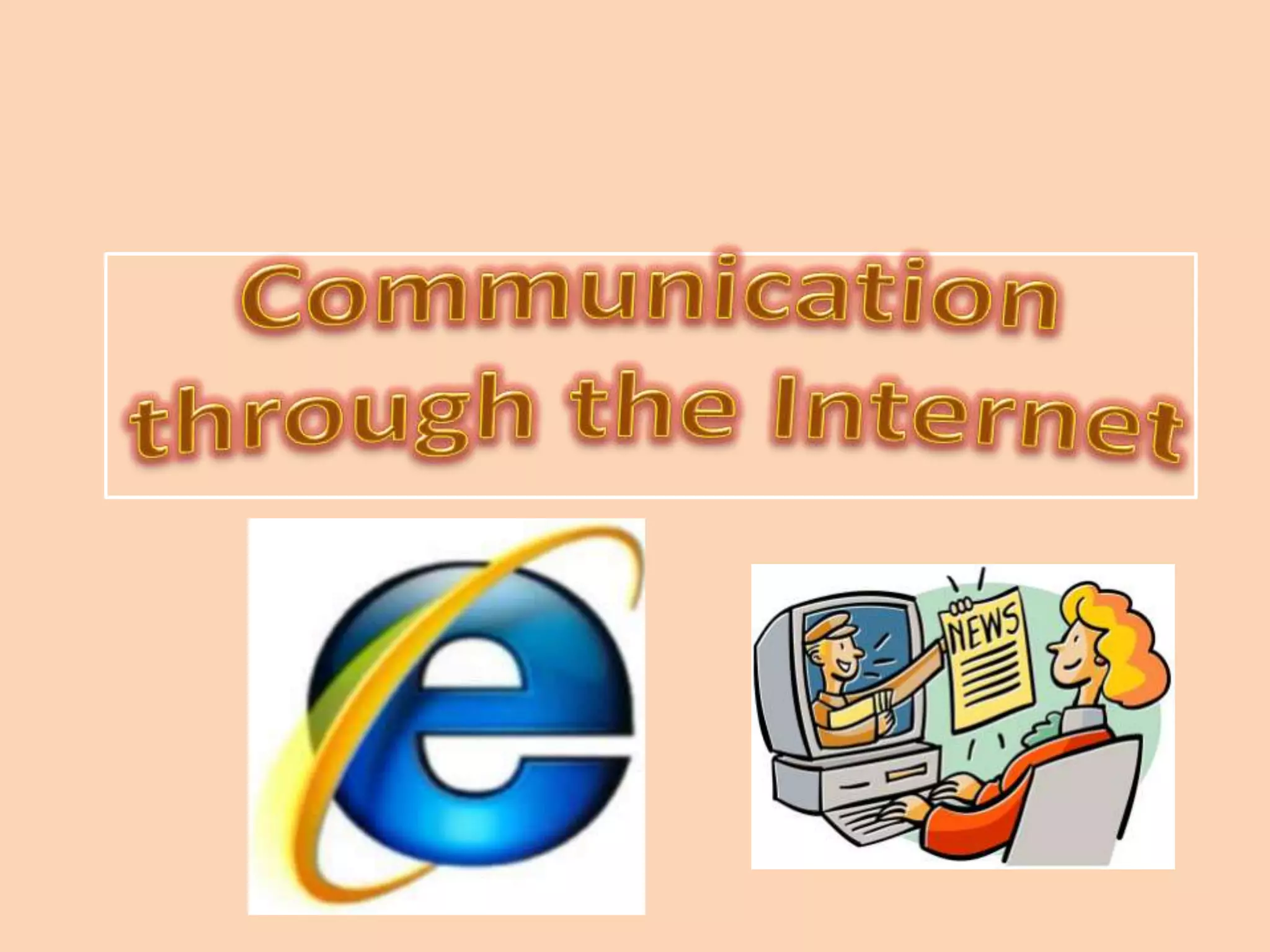 Communication through internet.ppt