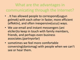 Communication through internet.ppt