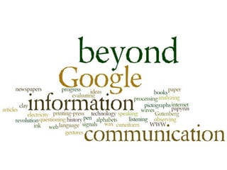 Communication through time | PPTX