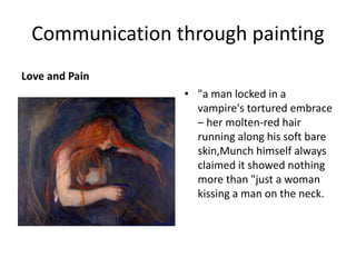 Communication through various arts | PPTX