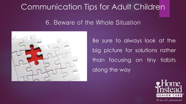 Communication Tips For Adult Children With Ageing Parents | PPT