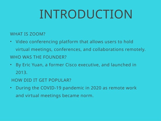 COMMUNICATION TOOLS zoom features advantages and disadvantages | PPTX