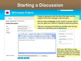 Communication Tracker Screenshots | PPT