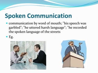Communication ways | PPTX