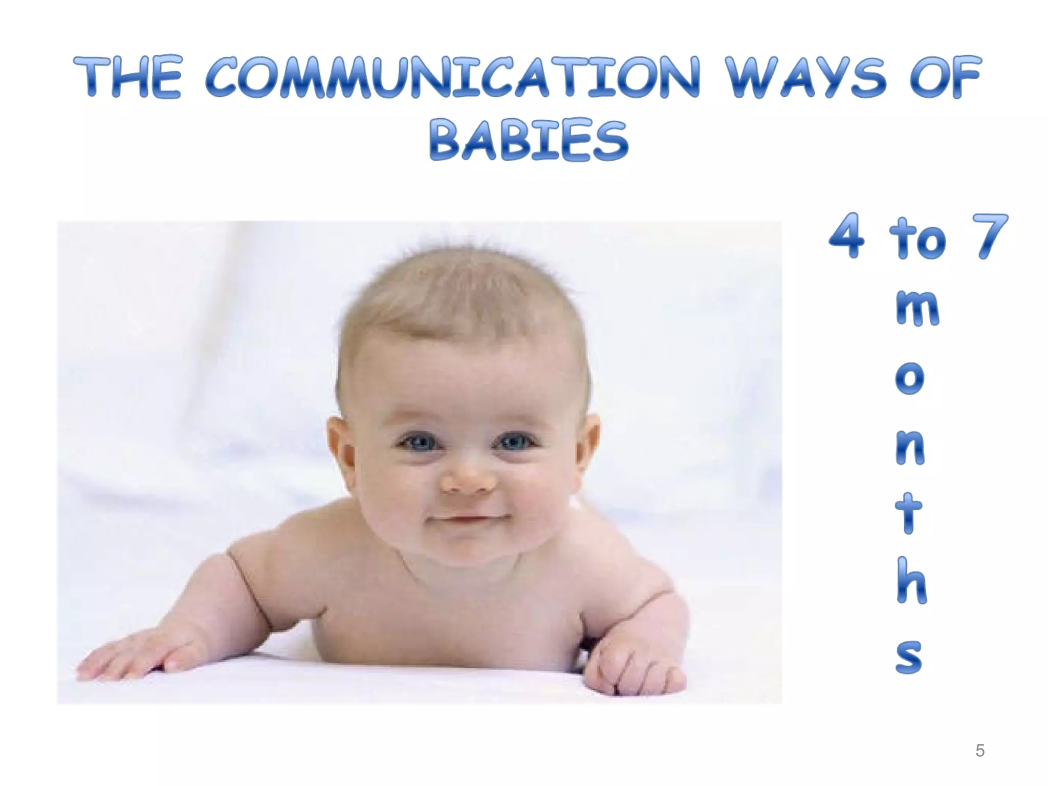 Communication With Babies | PPT
