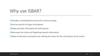 Communication within Teams ISBAR by Dr.Shamshuzoha.M | PPTX