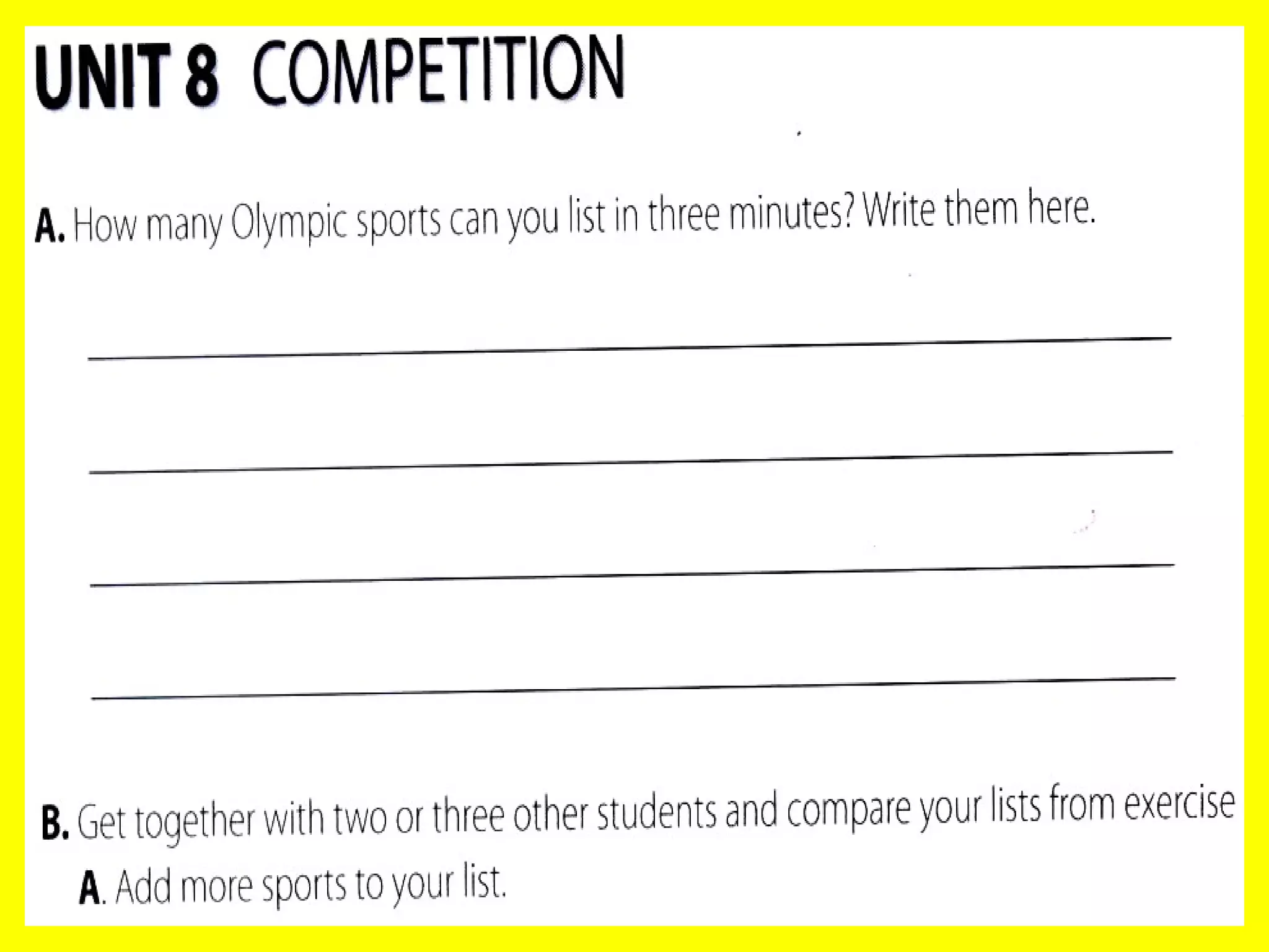 Communication & writing activity | PPT