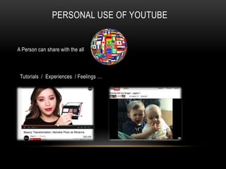 Communication's tools of youtube | PPT