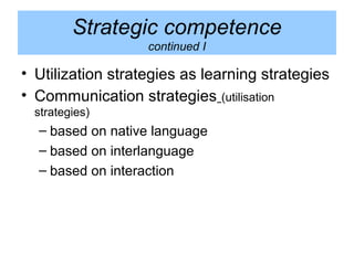 Communicative competence | PPT