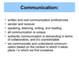 Communicative competence | PPT