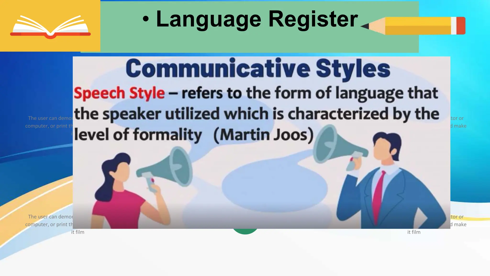 type of communicative speech and various skills.pptx | Education