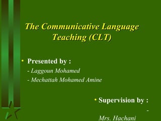 Communicative language-teaching | PPT