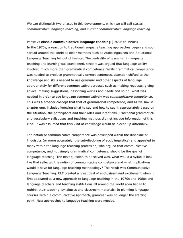 Communicative Language Teaching Today V2 | PDF