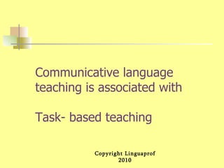 Communicative approach | PPT