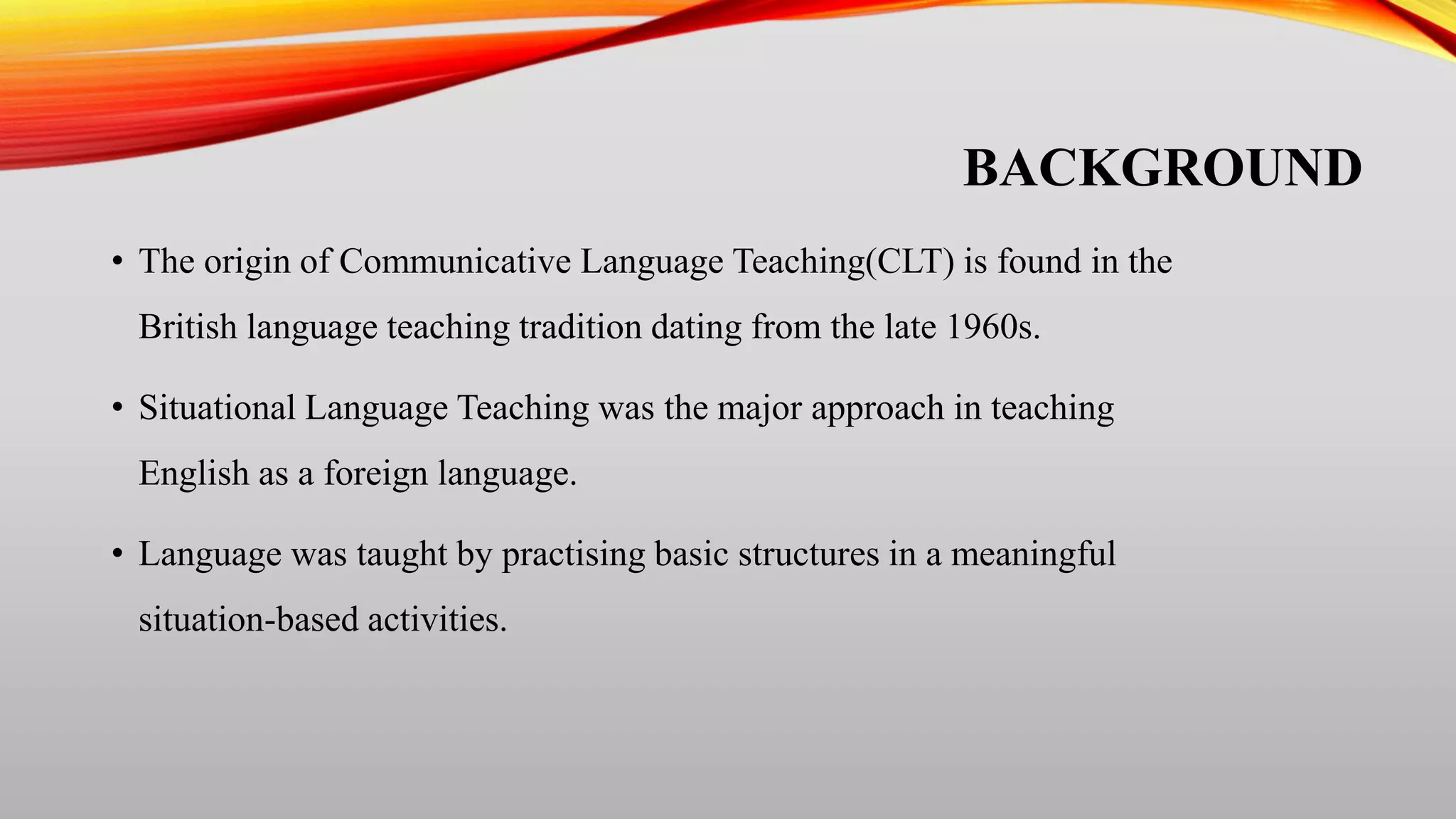 Communicative approach | PPT