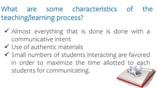 Communicative approach.pptx | Education