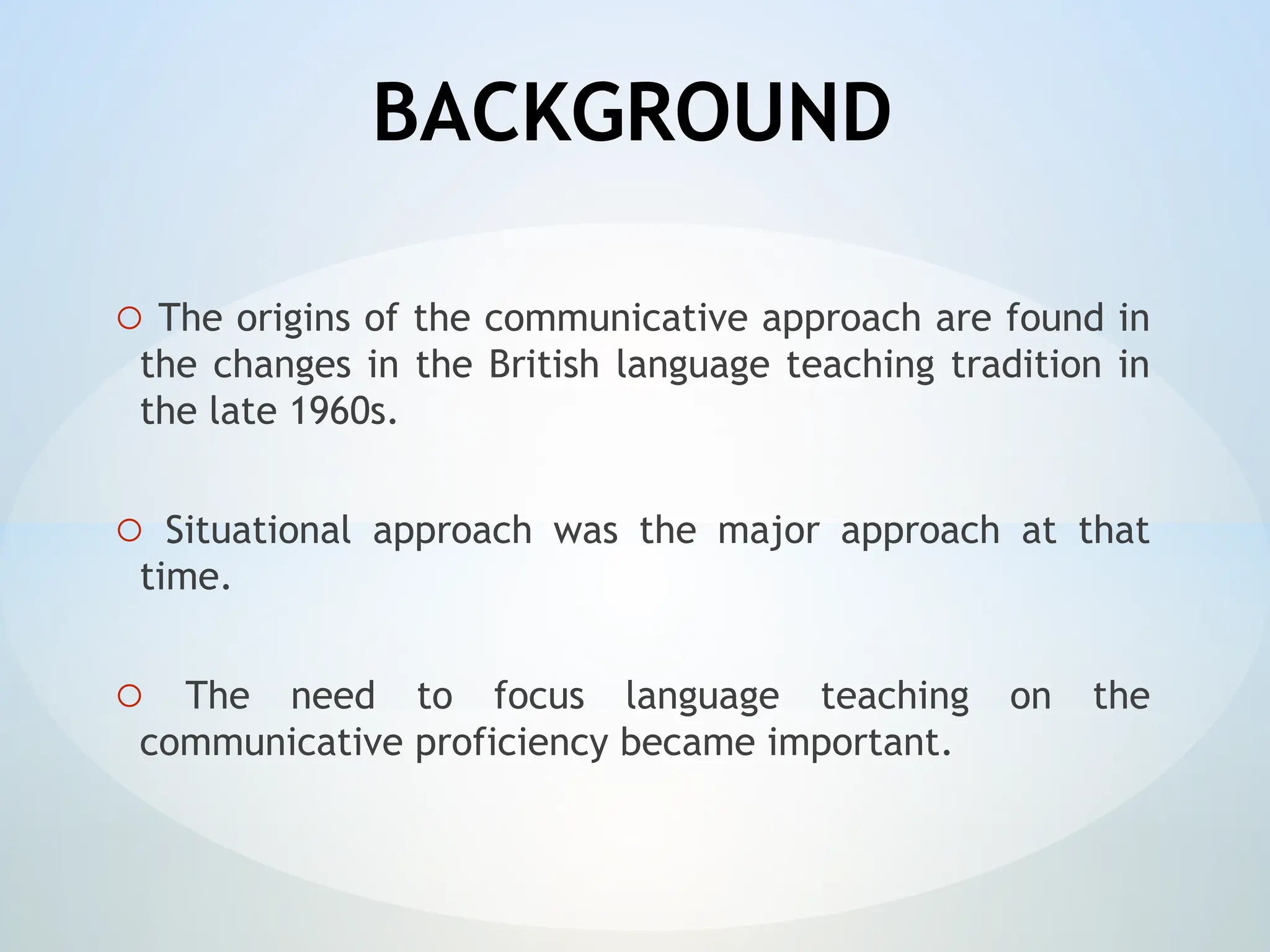COMMUNICATIVE APPROACH.pptx de pedagógicas | PPT