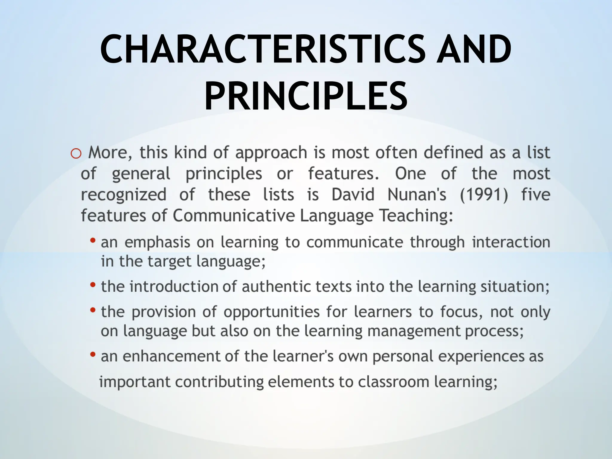 COMMUNICATIVE APPROACH.pptx de pedagógicas | PPT