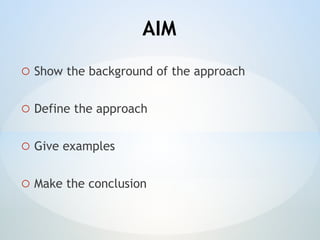 COMMUNICATIVE APPROACH.pptx de pedagógicas | PPT