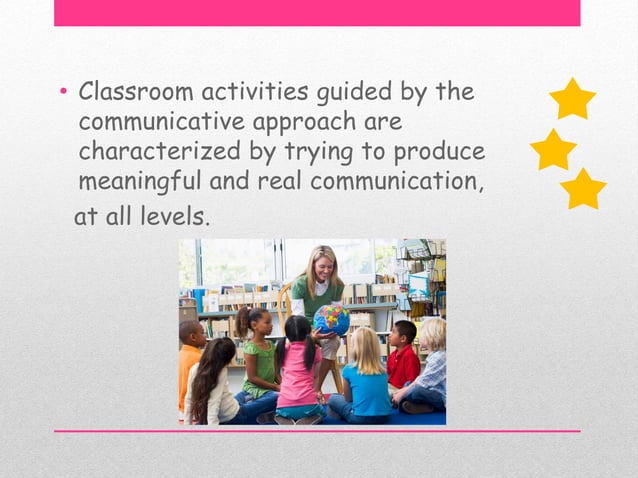 Communicative approach presentation original | PDF