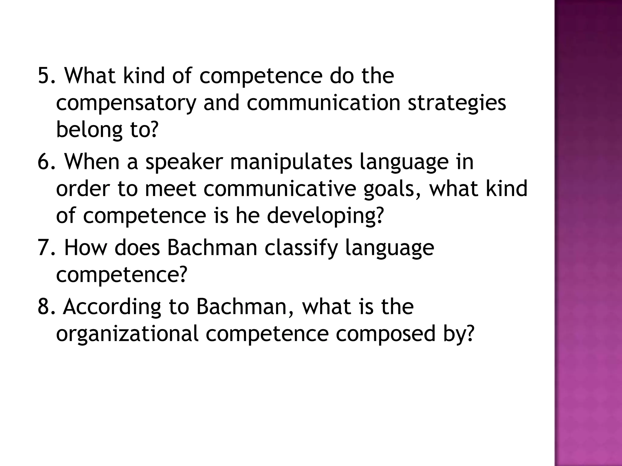 Communicative Competence | PPTX